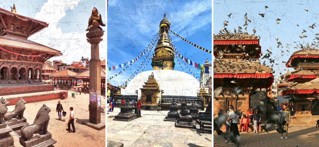 Trip 2 Swayambhunath - Durbar Square - Patan - France-Nepal-Voyage